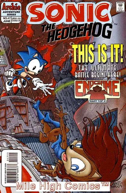 Sonic The Hedgehog The Series 1993 Series Archie 19 Fine Comics
