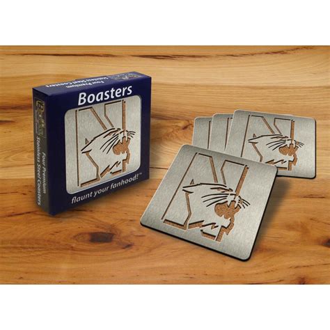 Northwestern Wildcats Boaster Coasters Set Of Four