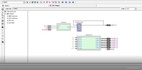 quartus ii 查看rtl原理图 quartus rtl电路 csdn博客