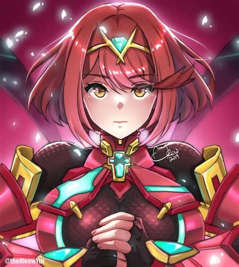 M W Closed On Twitter Xenoblade Chronicles Pyra Anime