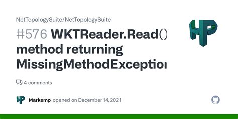 Wktreaderread Method Returning Missingmethodexception · Issue 576
