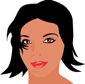 Clipart Beauty No14 Expectation
