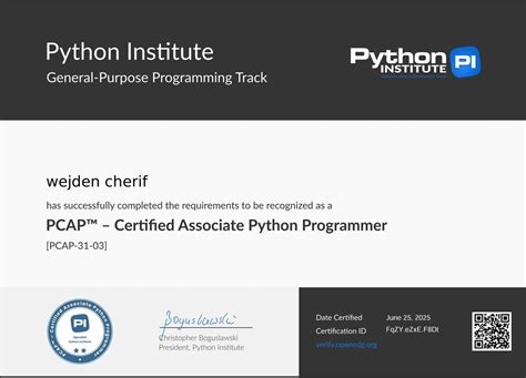 pcap pythoncertified pythoninstitute pythonprogramming cleancode