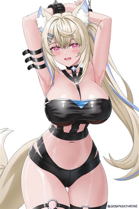 Seraphim Throne Fuwawa Abyssgard Fuwawa Abyssgard Holonatsu Paradise