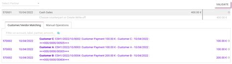 cash reconciliation — odoo 15 0 documentation