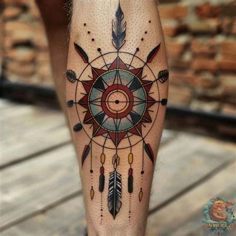 Native American Compass Tattoos Tattoo Uploaded By Xavier • Tattoodo