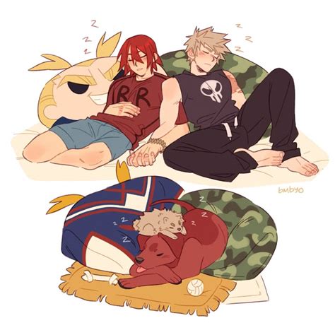 Kirishima And Bakugo Kirishima My Hero Academia Boku No Hero Academia Funny My Hero Academia