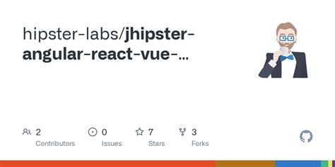 Github Hipster Labsjhipster Angular React Vue Comparison