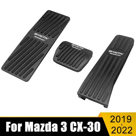 마쓰다 3 Bp Cx 30 Cx30 Cx 30 2019 2020 2021 2022 발판 페달 액셀 클러치 브레이크 페달 커버