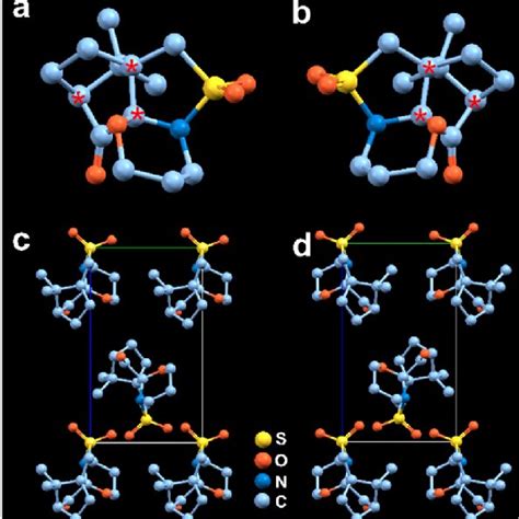 Asymmetric Unit Of The Molecular Structure Of A 1 Ssr And B 1 Rrs