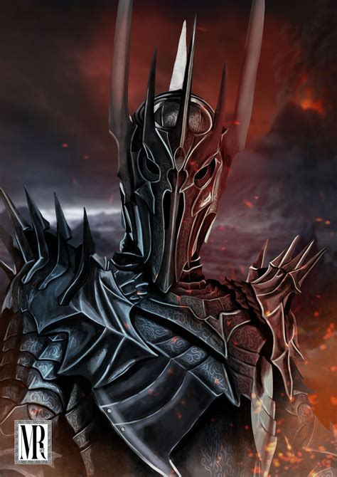 Digital Drawing Of Sauron By Mralexios On Deviantart
