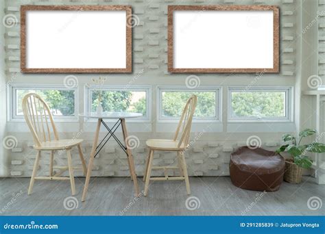 Two White Horizontal Frames On A Relaxing Scene Stock Image Image Of Modern Style 291285839 Two White Horizontal Frames On A Relaxing Scene Stock Image Image Of Modern Style 291285839