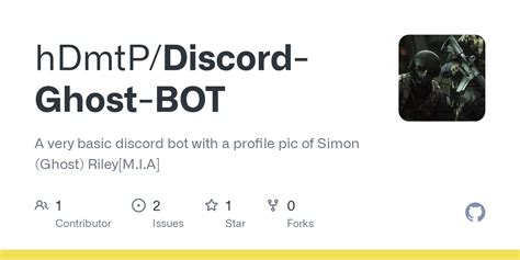 Github Hdmtp Discord Ghost Bot A Very Basic Discord Bot With A Profile Pic Of Simon Ghost