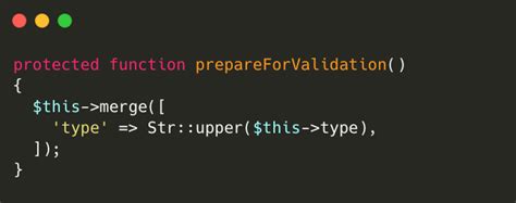 Laravel 9 眉眉角角 — Form Request Validation 的前處理prepareforvalidation與後處理