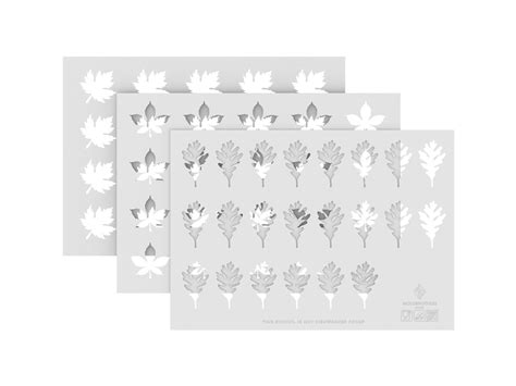 Leaf Stencil Case Moldbrothers Leaf Stencil Case Moldbrothers
