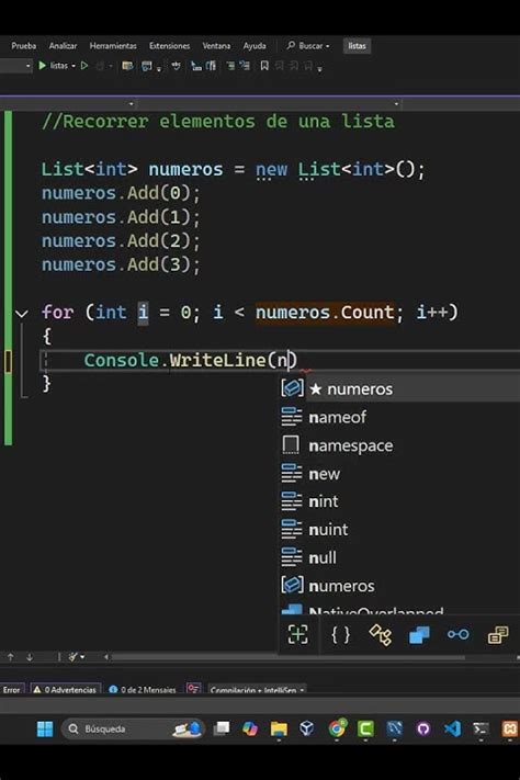Recorrer Un Array En C Csharp Microsoft Net Youtube