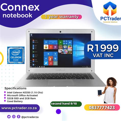Connex Notebook 32gb Emmc 2gb Second Hand Score 9 10 Pctrader