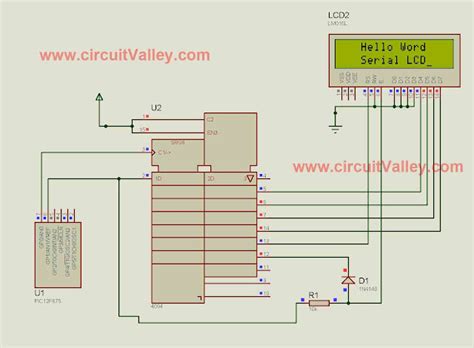 Embedded Engineering X Serial LCD Two Wire With PIC F