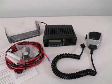 Icom Ic F Land Based Mobile W Analog Vhf Radio Tested Max Marine Electronics