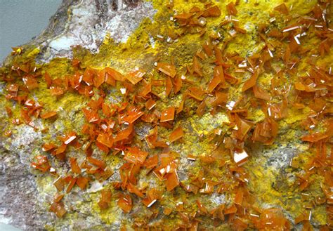 Wulfenite 30 Cochise College Geology