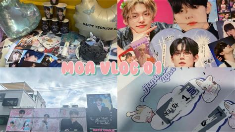 모아로그 01 🦊 내가 럭드 1등이라고 생카에 전재산 다 써버린 연프의 연준 생카 투어 모아로그 생카 투어 슬로건 우치와 액자 럭드 포장