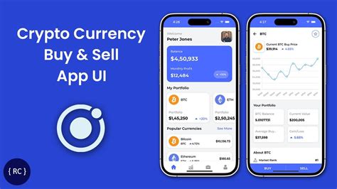 Crypto Currency Trading App Ui In Ionic Youtube