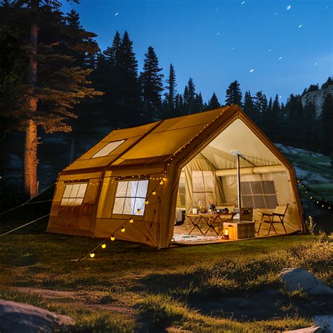 10 12 Person 4 Season Tent With Stove Jack Extra Large And Durable