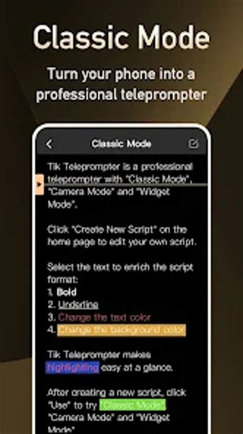 Teleprompter Video Scripts For Android Download