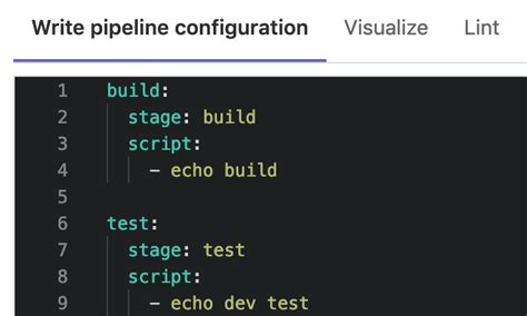 GitLab Pipeline Editor 與 Pipeline simulation 艦長你有事嗎