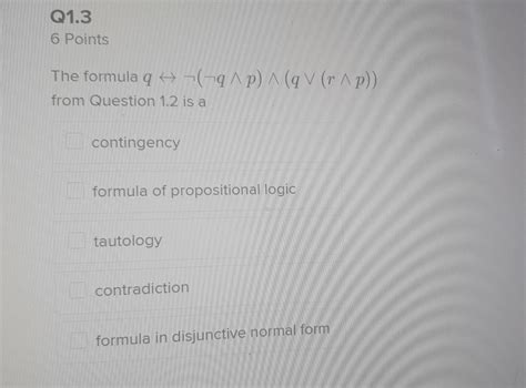 Solved The Formula Q Qp Q Rp From Question 1 2 Is Chegg Com