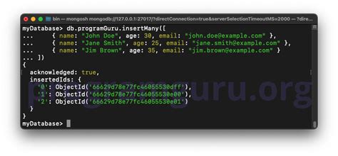 Mongodb Count Documents