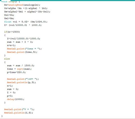 Calculate Apparent Power Based On Digital Filter Circuit Interfacing W Software On The