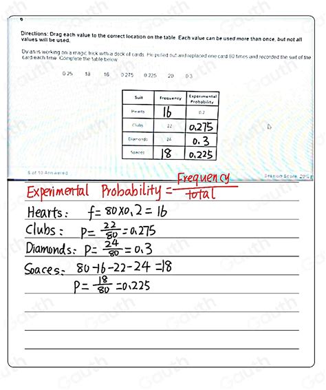 solved values will be used directions drag each value to the correct