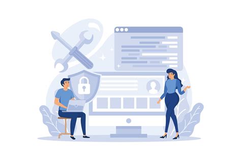 Software Tester Concept Application Or Website Code Testing Software Development And Debugging