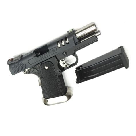 We Colt Hi Capa 38″ Dei Silver Full Auto Gbb Airsoft Tabanca Isg Airsoft