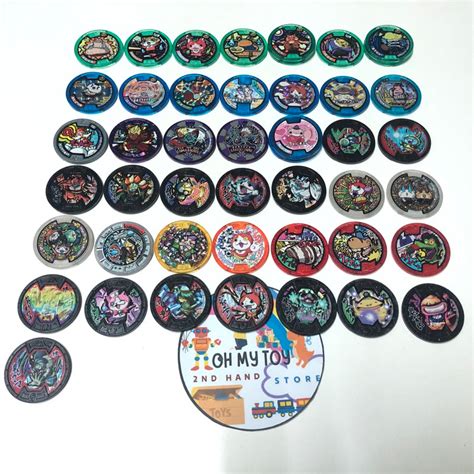 Yokai Watch Coin Youkai Assorted Designs Shopee Malaysia