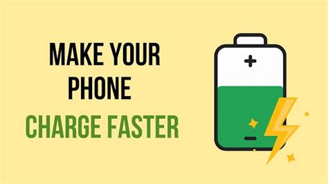 7 Ways To Make Your Phone Charge Faster