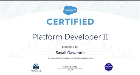 I Am Glad To Announce That I Have Successfully Completed Salesforce Platform Developer 2 🥳