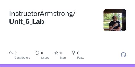 Github Instructorarmstrongunit6lab