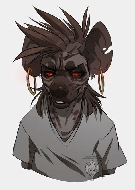 Fursona Art Hyena