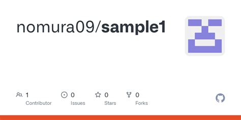 Github Nomura Sample