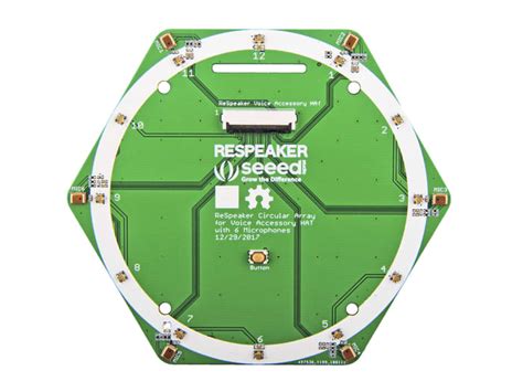 Seeed Studio Seeed Studio Respeaker Microphone Circular Array Add On Board For