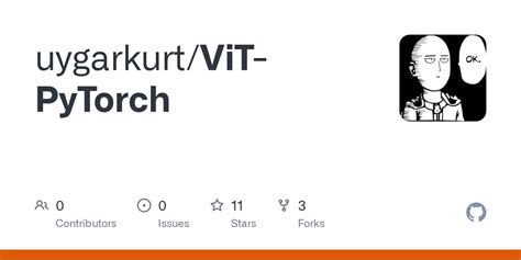 GitHub Uygarkurt ViT PyTorch