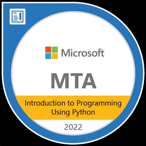 It Gives Me An Immense Pleasure To Share My Microsoft Mta Badge On This