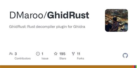 Ghidrust Rust Decompiler Plugin For Ghidra Rreverseengineering