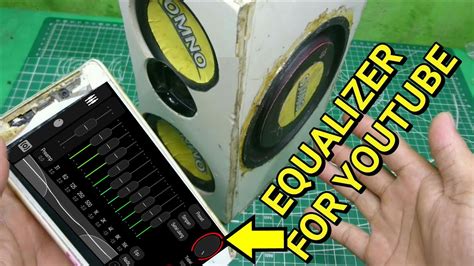 EQUALIZER FOR YOUTUBE YouTube
