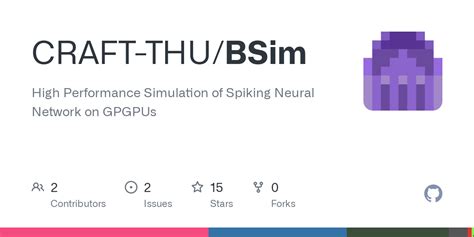 Github Craft Thubsim High Performance Simulation Of Spiking Neural