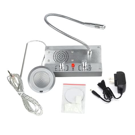 Buy Window Intercom Dual Way Intercommunication Microphone Talk Through