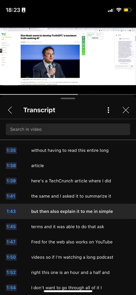 How To Get The Transcript Of A YouTube Video