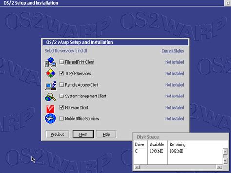 The Network Configuration Screen